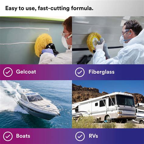 Elevate Shine With 3m Perfect It Compound Gelcoat Light Cutting Polish Wax