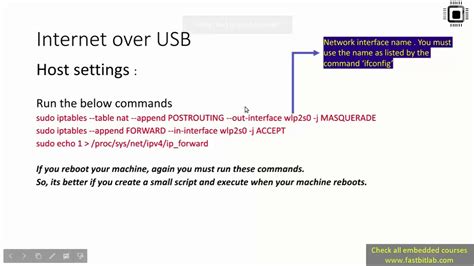 linux device driver lecture 7 enabling internet over usb youtube