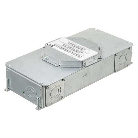 Recessed Gang Concrete Floorbox With Round Cover CFB G RE Hubbell