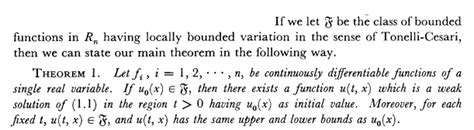 partial differential equations existence theorem of weak solutions of