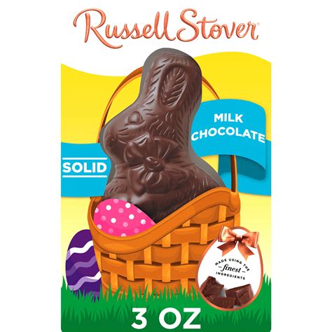 Russell Stover Solid Milk Chocolate Bunny Easter Candy Shop Candy At H E B
