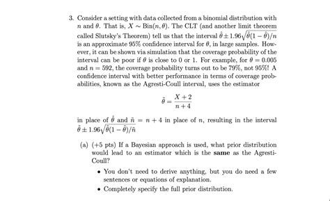 Solved 3 Consider A Setting With Data Collected From A Chegg Com