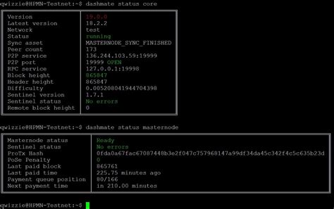 Testnet Dash Core V1900 Rc10 Hpmn Pose Ban Mismatch Between Windows Wallet And Dashmate