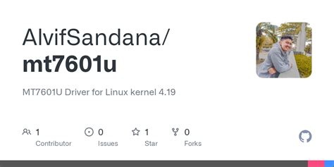 Github Alvifsandana Mt7601u Mt7601u Driver For Linux Kernel 4 19