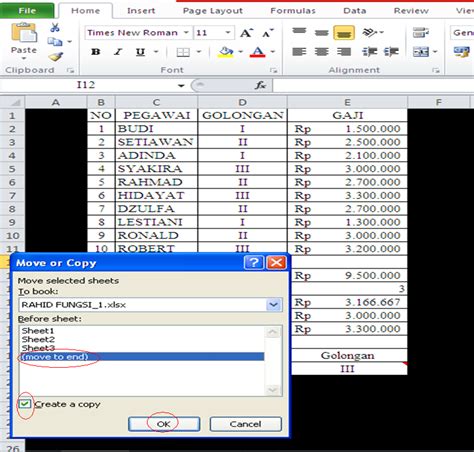 Microsoft Excel Cara Copy Sheet Agar Format Tidak Berubah Pada Excel