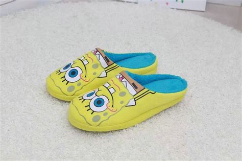 Spongebob Squarepants Plush Slippers Spongebob Spongebob Squarepants