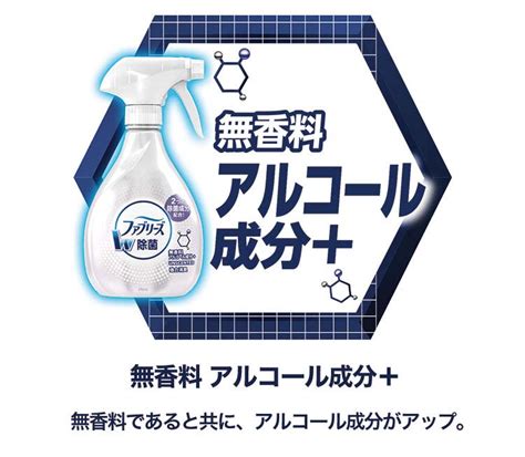 【楽天市場】ファブリーズ スプレー W除菌 無香料 アルコール成分入り つめかえ用4回分 1280ml 【ファブリーズ Febreze 】：楽天24