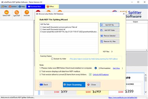 Nsf Splitter Software To Break Split Nsf File Lotus Notes