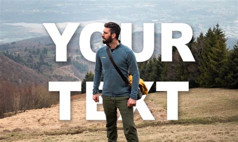 Put Text Or Images Behind Any Object Or Person In Your Photo By Kadenlg Fiverr