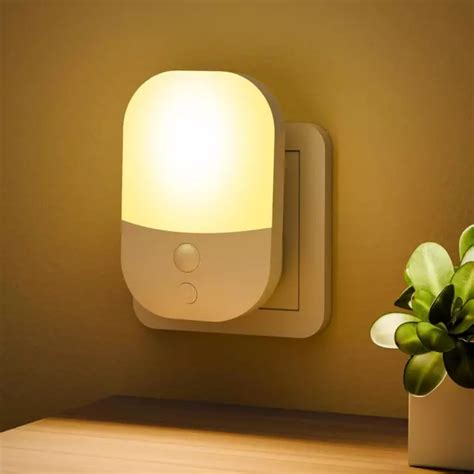 Night Light Plug In Wall With Dusk To Dawn Photocell Sensor 5 Brightness Levels £932 Picclick Uk