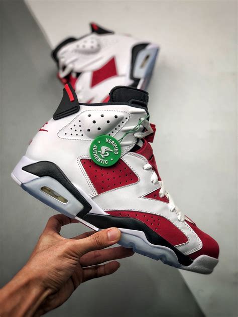 Aj Jordan 6 Og Carmine Whiteblack Carmine Ct8529 106 Premium Quality