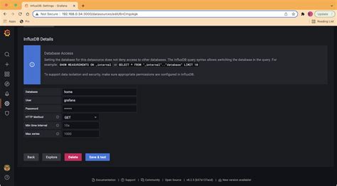 Instalace Influxdb 2 A Grafana Na Raspberry Pi Voxcafe Internet Full Service