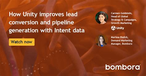How Unity Improves Lead Conversion And Pipeline Generation With Intent Data Bombora