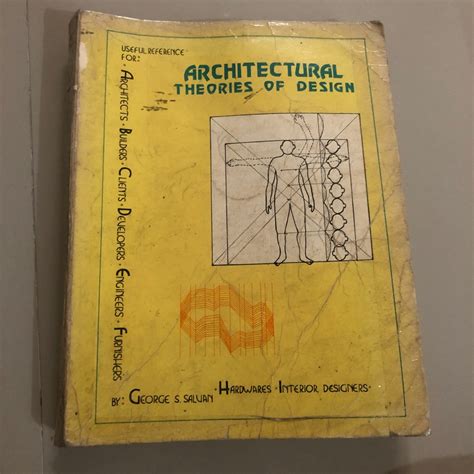 Architectural Theories And Design By George S Salvan Hobbies And Toys Books And Magazines