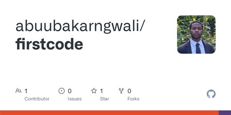 Github Abuubakarngwalifirstcode