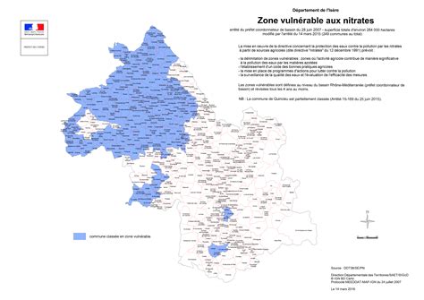Directive Nitrates Sensibilités Eau Atlas Observatoire Des Territoires Publications