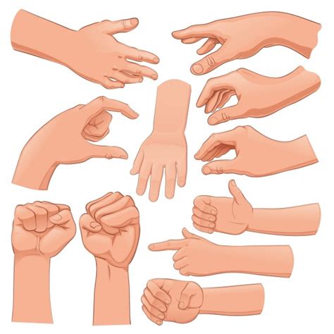 Hand Gesture Vector At Vectorified Com Collection Of Hand Gesture Vector Free For Personal Use