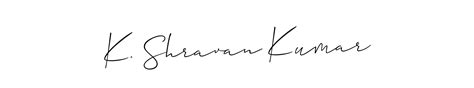 95 K Shravan Kumar Name Signature Style Ideas Special Online Signature