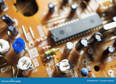 Vintage Circuit Board Stock Photo Image Of Circuit Hacking