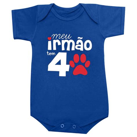 Body Meu Irmão Tem 4 Patas Infantil Bodies Elo7