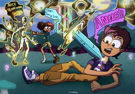 Old Art Cuz Why Not P Drawing Of Luz Anne And Spot Cause I Like To