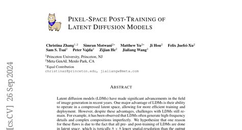 Pixel Space Post Training Of Latent Diffusion Models Ai For Dummies Understand The Latest Ai