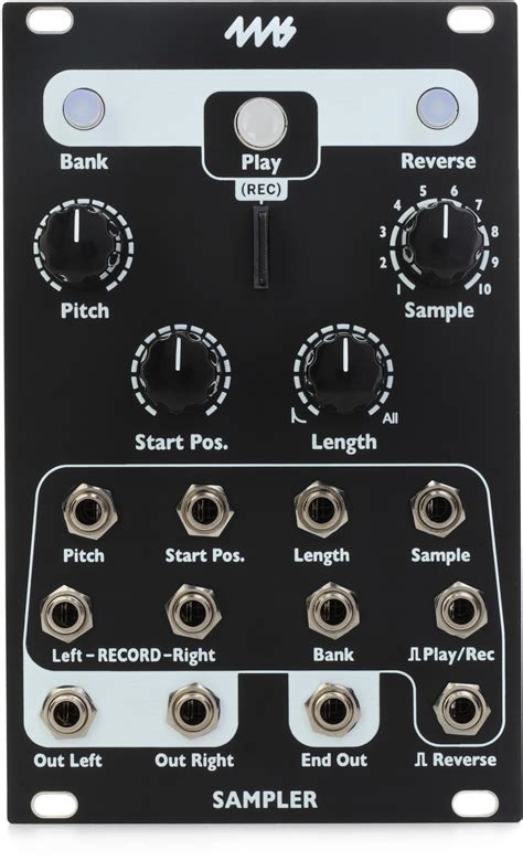 4ms Sampler Eurorack Module Sweetwater