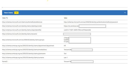 Custom Claims Added For Enterprise App Is Not Showing Up In Saml Response Microsoft Qanda