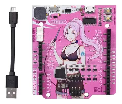Arduino Uno Clon Anime Rgbduino Jenny Uno Envío Gratis