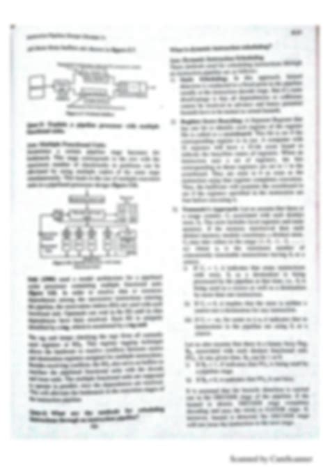 Solution Computer System Architecute Instruction Pipeline Design