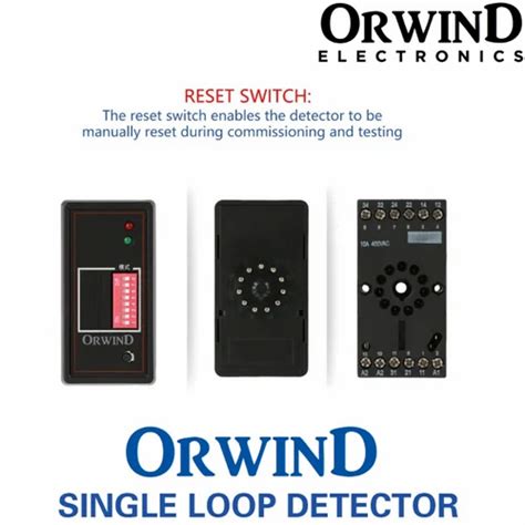 Single Loop Detector Vehicle Orwind O1506 Single Channel Vehicle Loop Detector At 9999 In