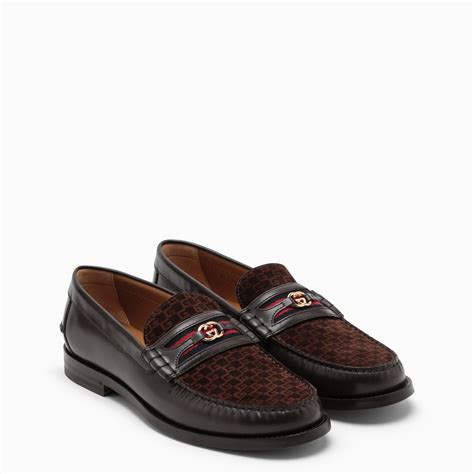 Gucci Mocassin Marron En Cuir Thedoublef