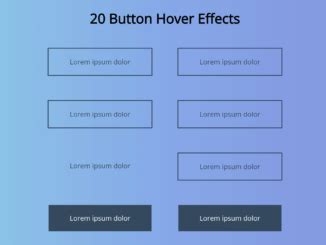 Best Button Hover Effects Css Animation Aug Codehim