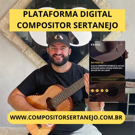 Faça Parte Da Nossa Plataforma Compositor Sertanejo