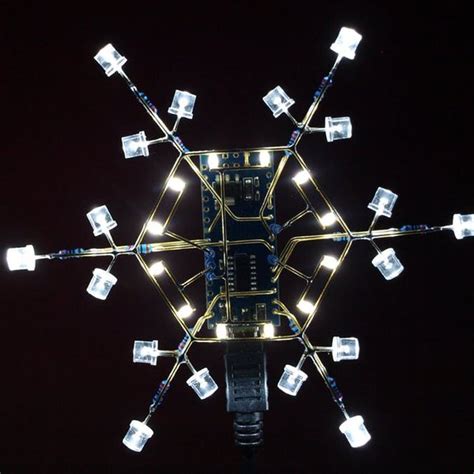 arduino amazing interactive snowflake
