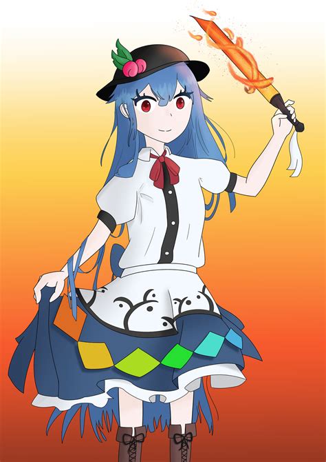 Tenshi Hinanawi By Yaemma On Deviantart