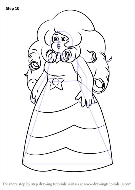 Learn How To Draw Rose Quartz From Steven Universe Steven Universe