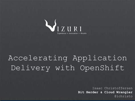 Pdf Accelerating Application Delivery With Openshift Dokumentips