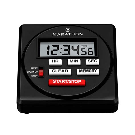 24 Hour Digital Timer With Countdown Count Up And Clock Feature