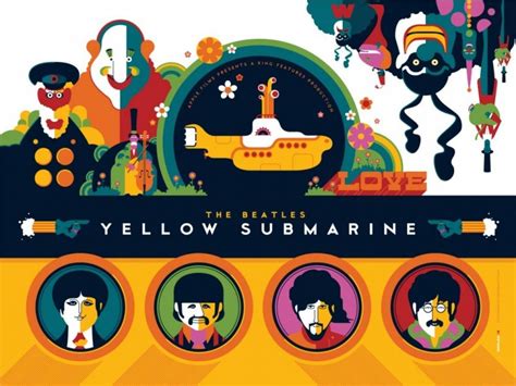 Yellow Submarine Movie Fan Art At John Lal Blog