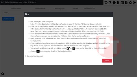 PoS Bulk File Generator Ver 6 11 Compatible With POS 4 9 Update