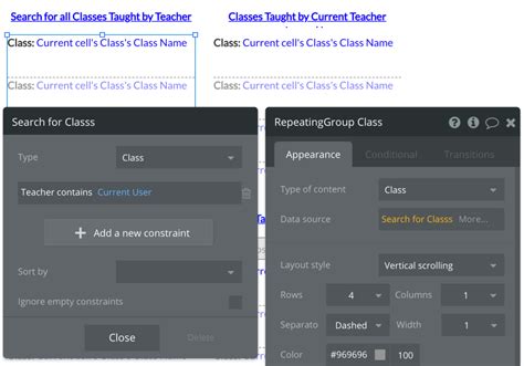 How To Handle A List Of Things Using Repeating Groups In Your