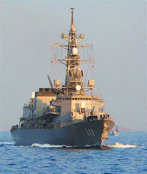 图文日本高波级DD111号驱逐舰 新浪军事 新浪网
