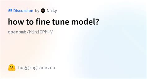 openbmb minicpm v · how to fine tune model