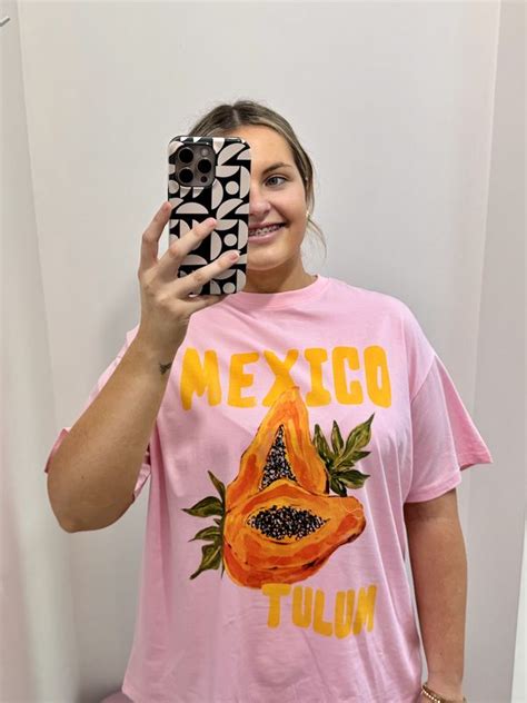 Pink Mexico Papaya T Shirt