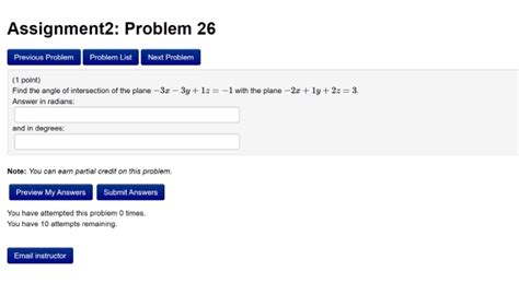 Solved Assignment2 Problem 26 Previous Problem Problem List