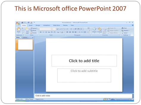 Как поменять язык в презентации Microsoft Office Powerpoint