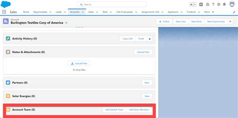 How To Add Account Team Members In Salesforce