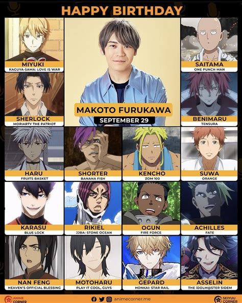 Happy 34th Birthday To Makoto Furukawa Va Taiju Rdrstone