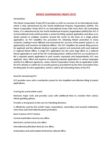Notes Ipr Pdf Patent Patent Application